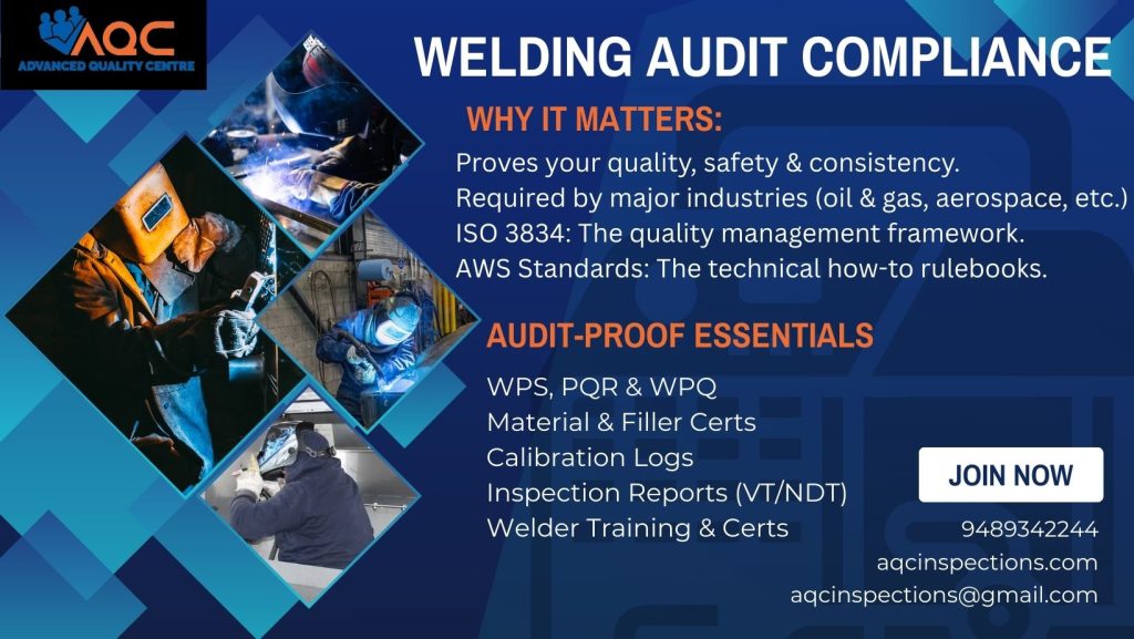 DIFFERENT METAL CUTTING METHODS - AQC Inspection